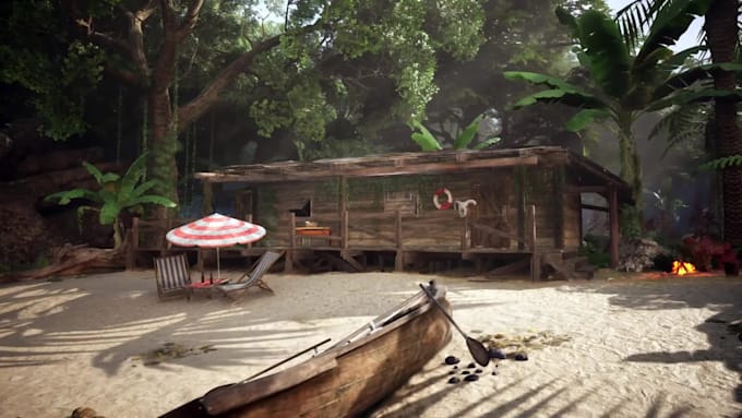 3d game environment level design 3d environment 3d scene in unreal engine unity by Ezracrow | Fiverr