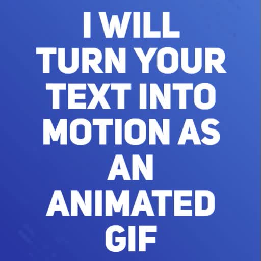 Create animated gifs from text by Ptoone | Fiverr