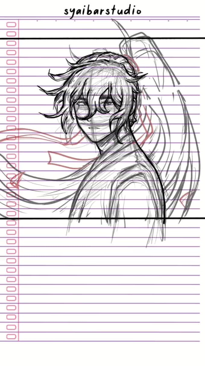 Create your original cartoon character into manhwa style by ...