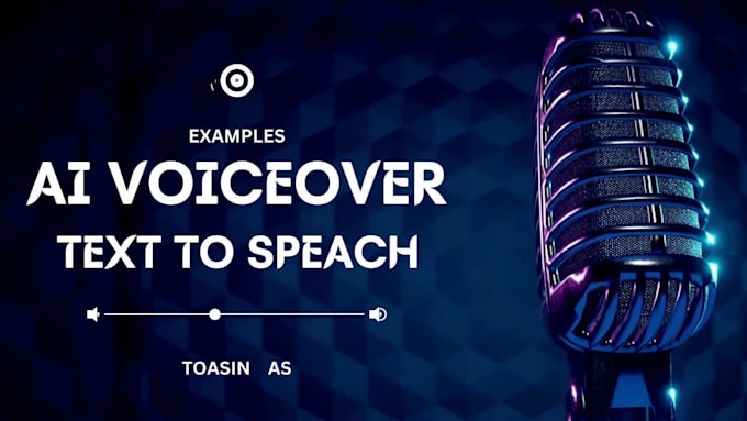 Create realistic human voiceover text to speech using ai by Toasinas | Fiverr