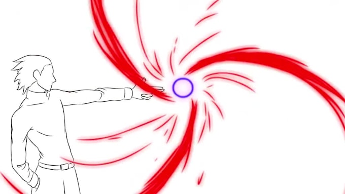 Do 2d line art animation, frame by frame animation, 2d traditional ...