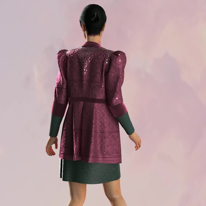 Create 3d fashion design garment in clo3d by Anneschillerzeh | Fiverr