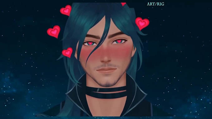 Model live2d vtuber model, 2d vtuber model, pfp character, anime ...