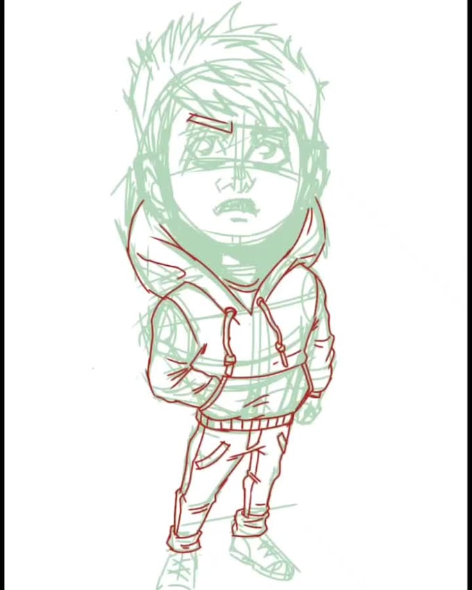 Draw well detailed character design and storyboard by Ewekaflourish ...