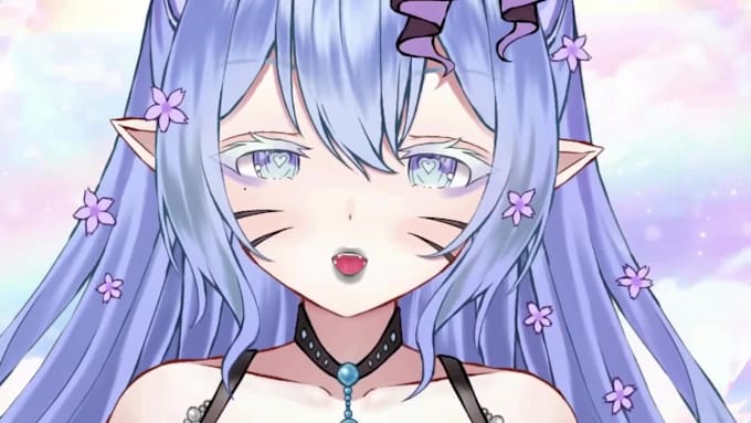 Draw and rig 2d model 2d vtuber model live2d vtuber model anime vtuber ...