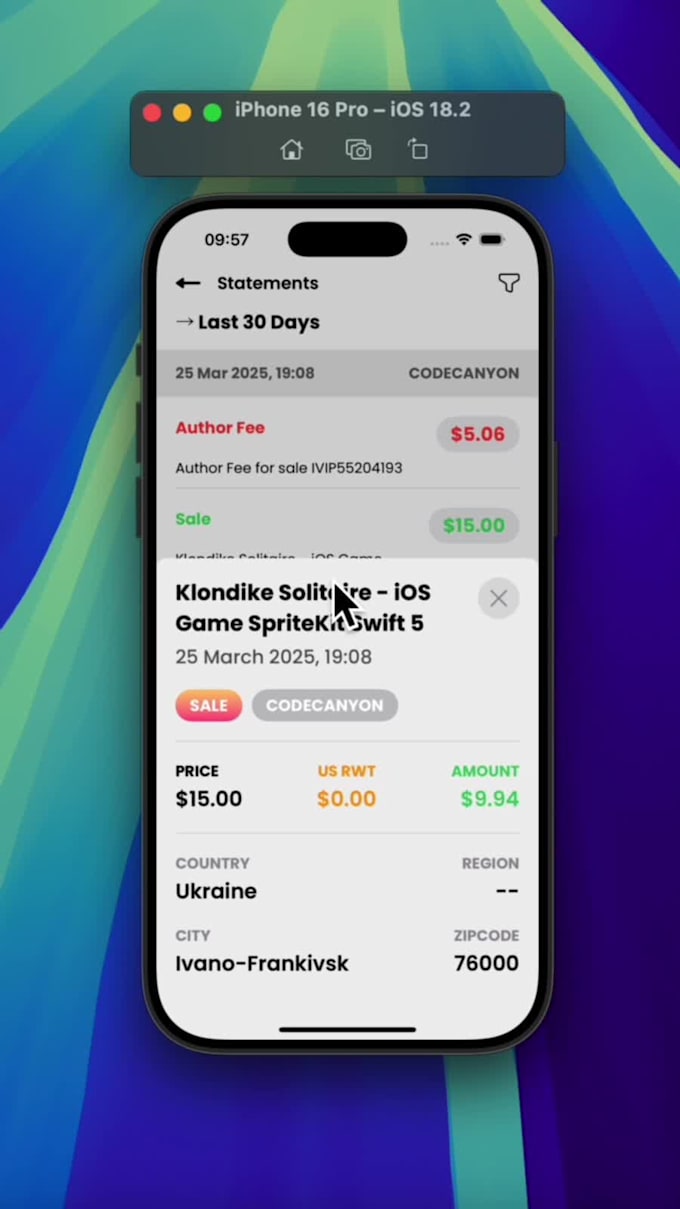 Convert your figma design to swiftui code by Hoangmtv075 | Fiverr