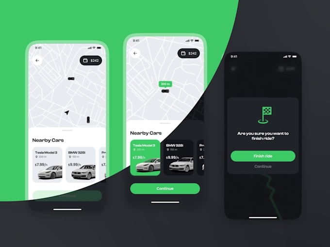Build ride sharing app, carpooling app, taxi booking app, e scooter app, ai app by Michal_pawel1 ...