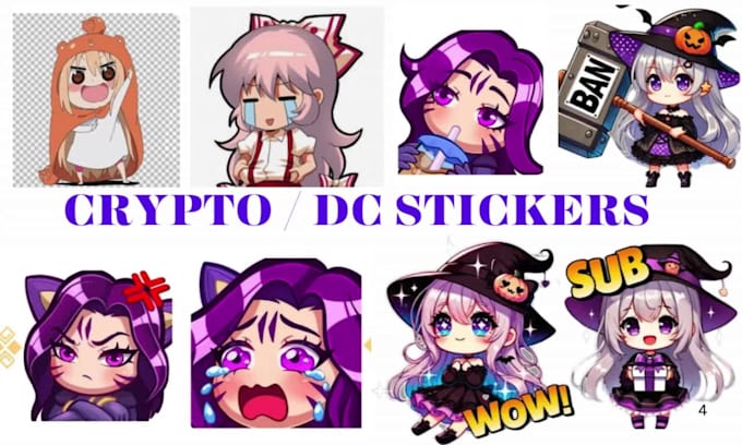 Do emote stickers telegram stickers web3 stickers discord sticker emoji ...