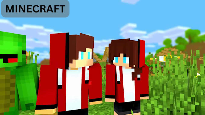 Create minecraft animation for your youtube videos by Elitevisuall | Fiverr