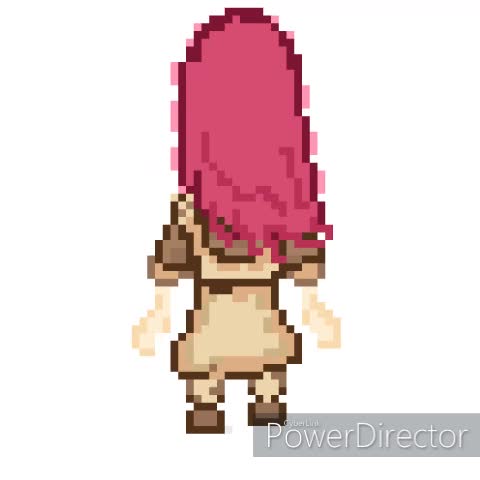 Make a pixel art sprite and animate it