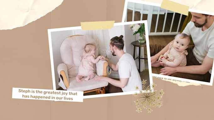 Do high quality baby slideshow video by Stanisss | Fiverr