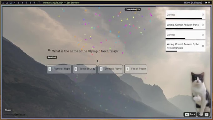 Create form, quiz, survey with logic on aliveforms by Nabeelalihashmi | Fiverr