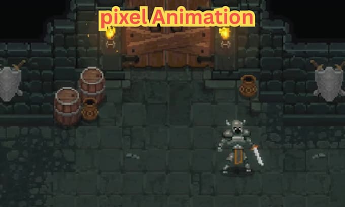 Create custom pixel art sprite sheet rpg tilesets game backgrounds and ...