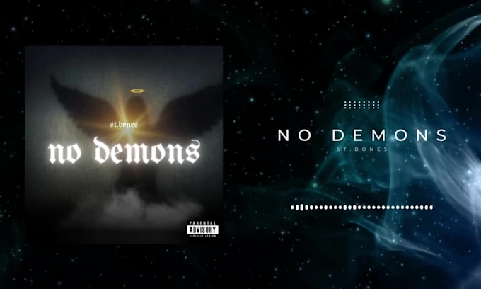 Design an album cover with audio visualizer by Preciousoz | Fiverr