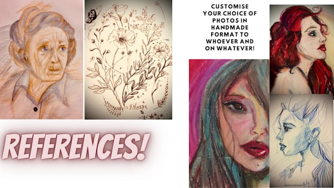 Make custom portraits and custom art projects by Daenterprise662 | Fiverr