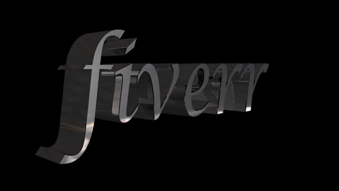Intro animation text 3d in 24hrs by Jaroud15 | Fiverr