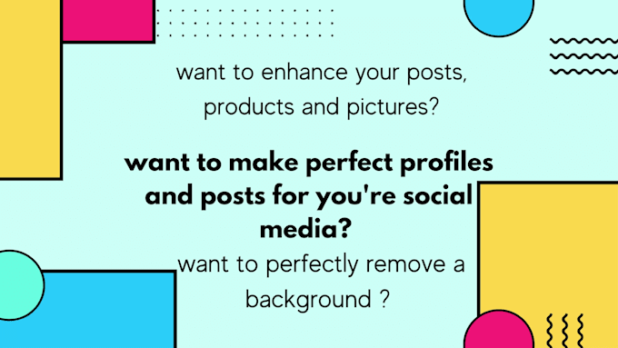 Create you outstanding and amazing posts and thumbnails for your social ...