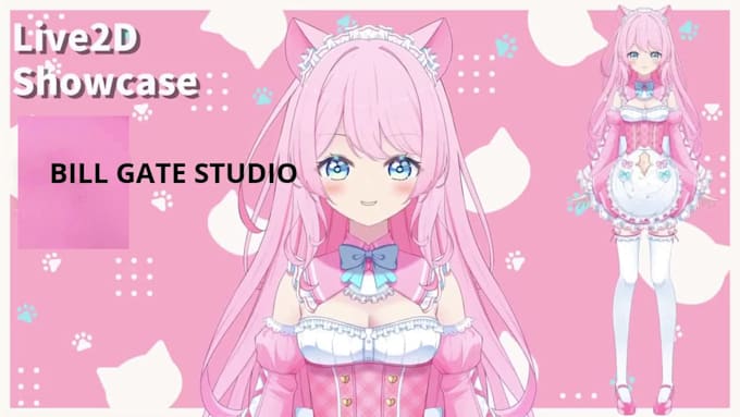 Draw and rig anime vtuber expressions, blinking and smooth movement