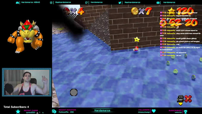 Teach you professional super mario 64 speedrun by Speedyrunner | Fiverr