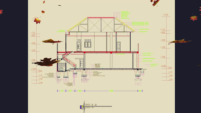 Show you a 2d building drawing by Henokpangkurei | Fiverr