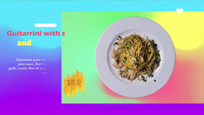 Food animation food promo restaurant animation by Misailadanielfl | Fiverr