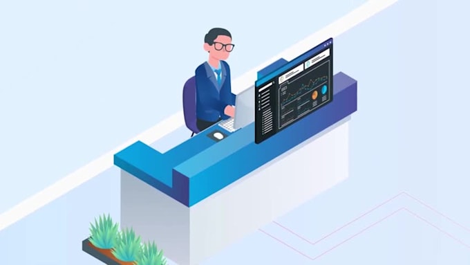 Create 3d isometric animation 3d model 3d animated explainer video by Joshlinthon33 | Fiverr