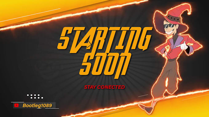 Design twitch animated offline screen, starting,brb and more by ...