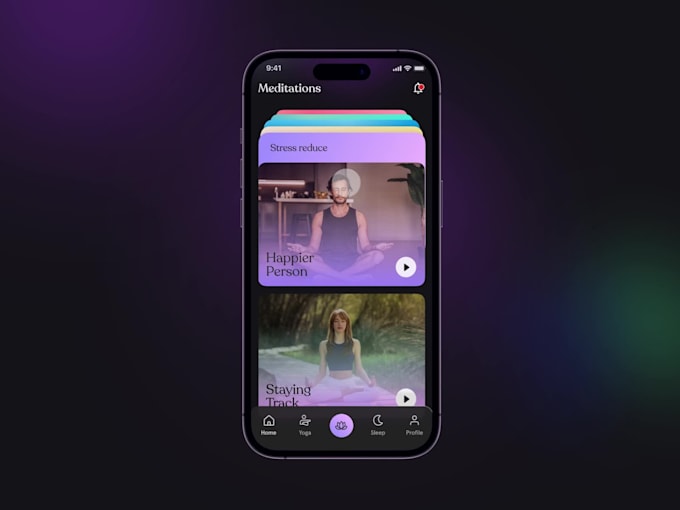 Do meditation app fitness app yoga calm app meditation health app ...