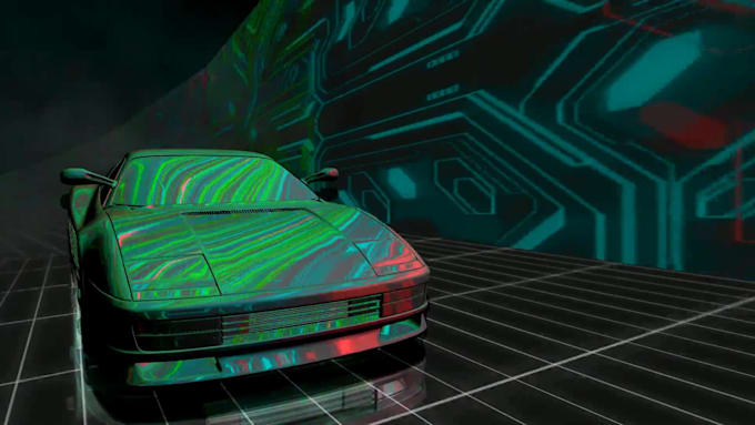 Animate 3d car model speed in blender,realistic 3d car motion cgi,rig ...