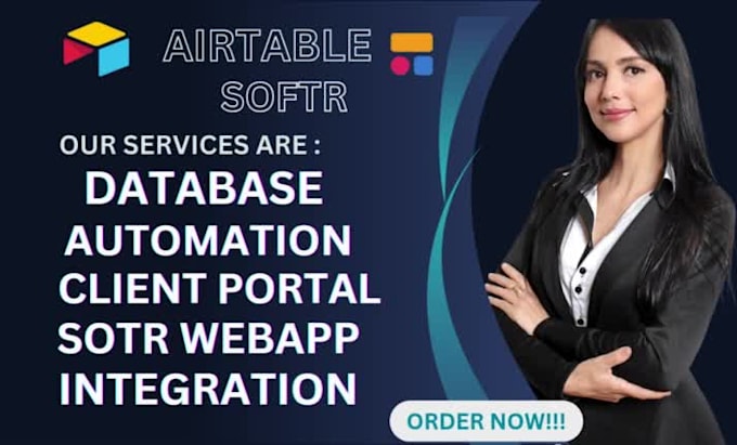 Build airtable database airtable automation airtable interface for your business by Bolatito ...