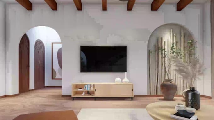 Do architectural animation 3d rendering walkthrough video by Zuhaibcheema | Fiverr