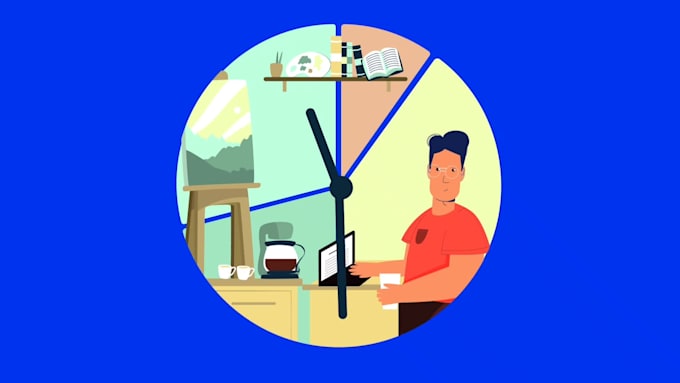 Create a captivating flat 2d cartoon animation for you by Muqaddus_ch ...