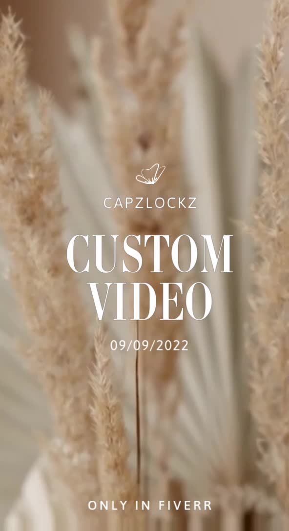 Make a custom introduction trailer for your business by Capzlockz | Fiverr