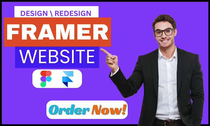 Fix framer website, edit framer or update framer template, figma to framer by Anthonywebzz | Fiverr