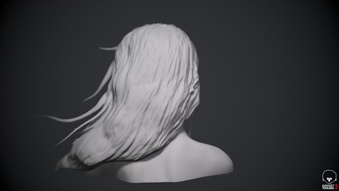 Sculpt realistic 3d head 3d face 3d bust ready for printing by Liam ...