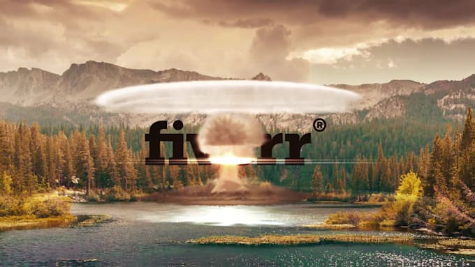 Create a nitrogen bomb or explosion logo intro by Laremma | Fiverr