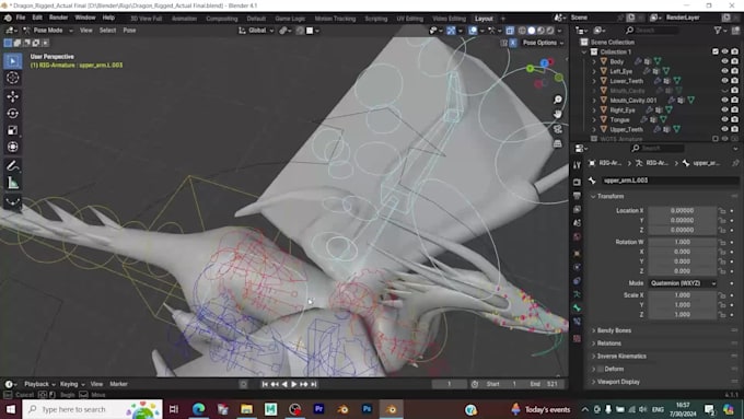 Craft rigs that bring your characters to life by Upraveenkuma496 | Fiverr