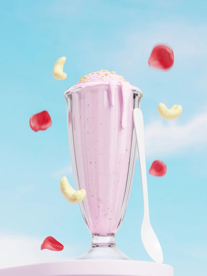 Create realistic 3d food product renders by Deathstrike09 | Fiverr