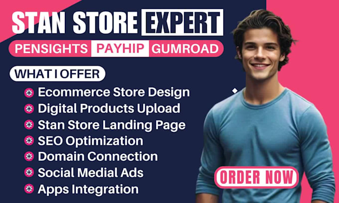 Setup stan store digital products, stan store design, esty digital ...