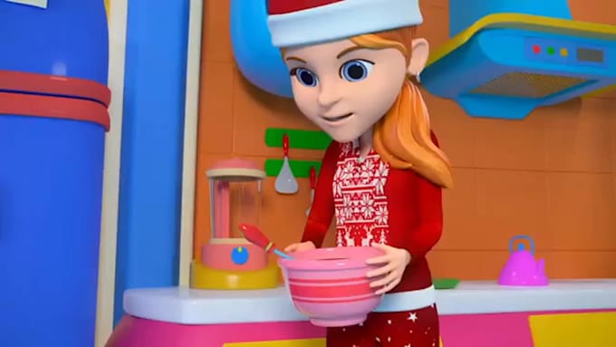 Make 2d 3d animation, music video, 2d 3d christmas animation, 2d 3d ...