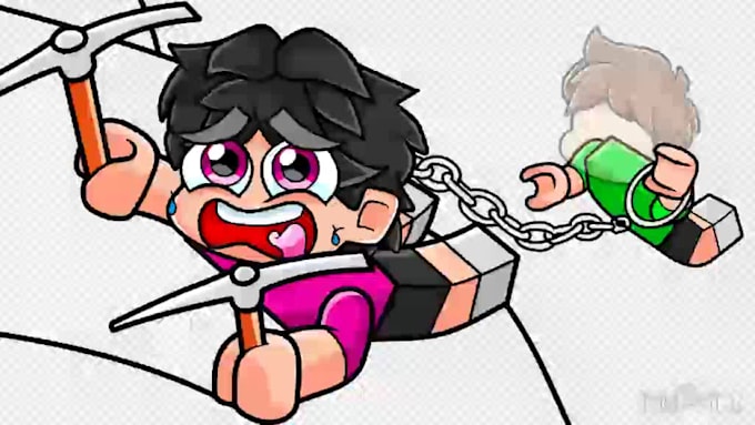 Make you a cartoon roblox render by Zicadesign | Fiverr