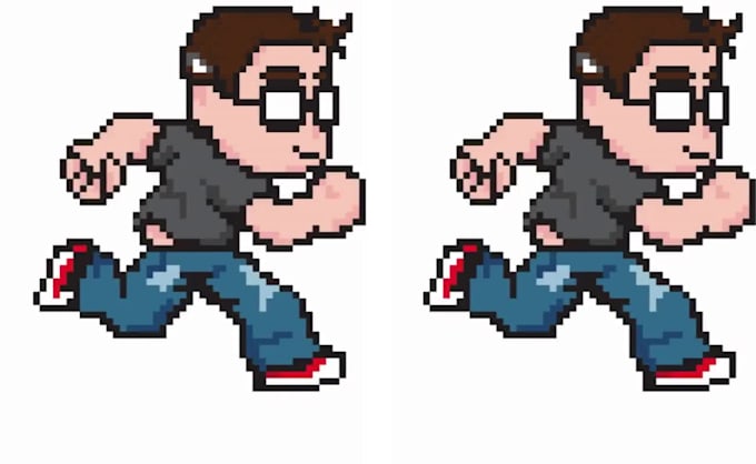 2d sprite sheet pixel game animation pixel game art pixel background