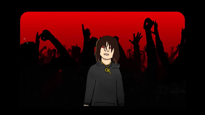 Animate a 2d cartoon visualizer for you by Lpthadon | Fiverr