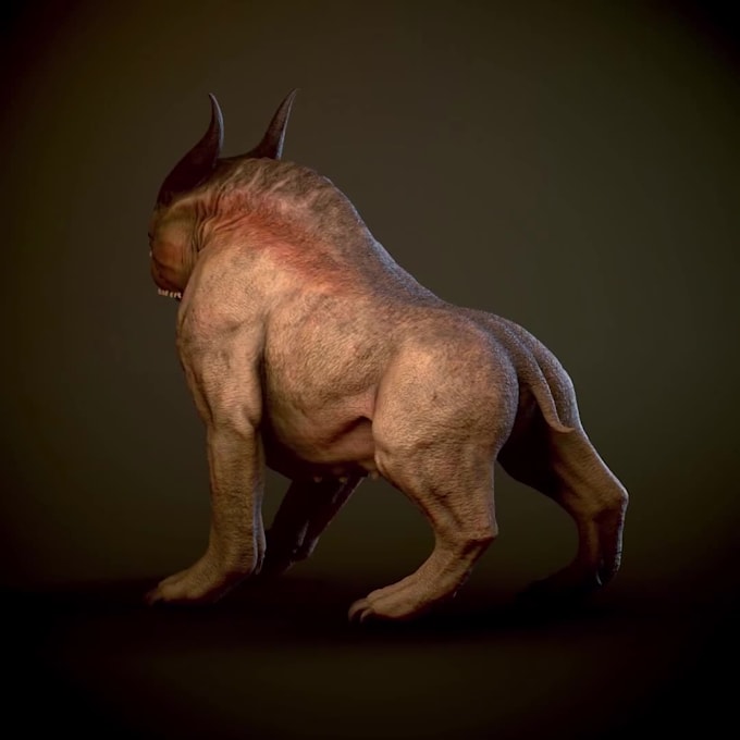 Design 3d monster, alien and creature character model for film,game 3d ...