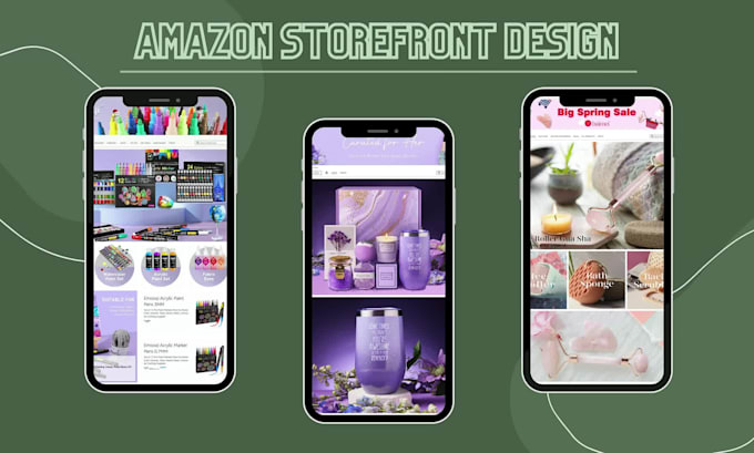 Design eye catching amazon storefront design to elevate your brand by ...