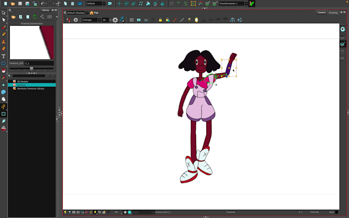 Rig a 2d character in toonboom harmony by Ecjanimation | Fiverr