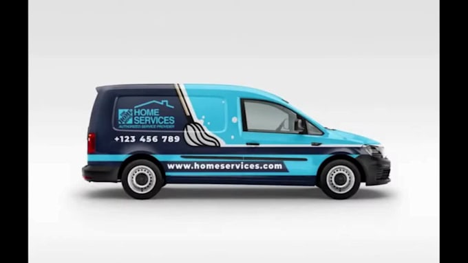 Design car wrap, van wrap, lorry wrap and vehicle wrap graphics for ...