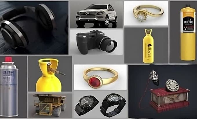Design your product modeling, 3d animation, animated overlay, and 3d logo by Thomas_artist01 ...