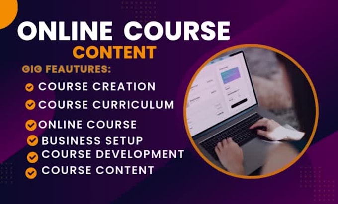 Create online course content, course creation, course curriculum lesson plan ppt by Joe_miles01 ...