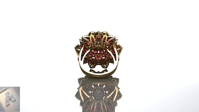 Design custom 3d cad jewelry models by Atifahmed786 | Fiverr